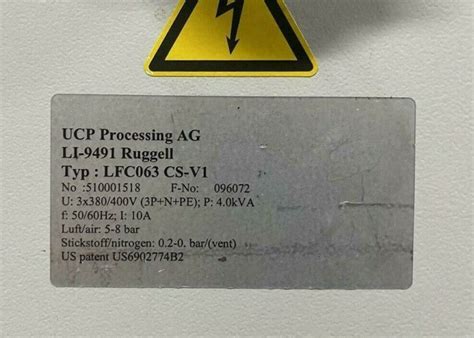 Ucp Plasma Technologies Lfc063cs V1 Plasma Cleaner System Novus Ferro Pte Ltd