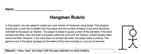 Hangman Jonathans Classroom