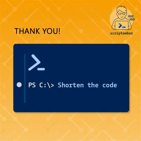 Scriptrunner On Linkedin Powershell Shortenthecode Scriptember