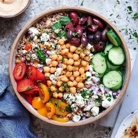 Mediterranean Bowl Recipe A Healthy And Flavorful Meal Mucha Munch