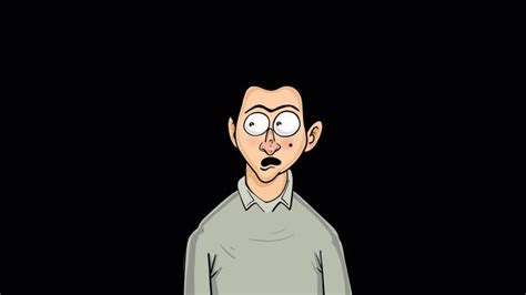 Scared Animation Stock Video Footage For Free Download