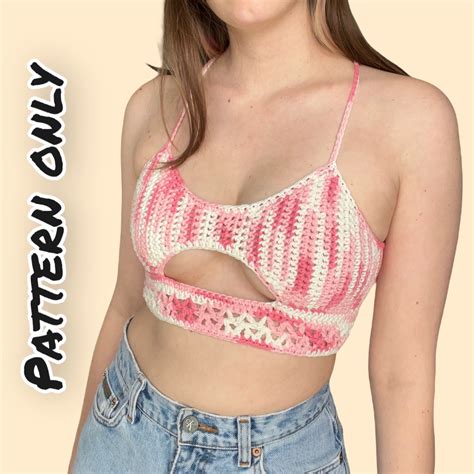 Sneak A Peek Top Crochet Pattern Passioknit Goods