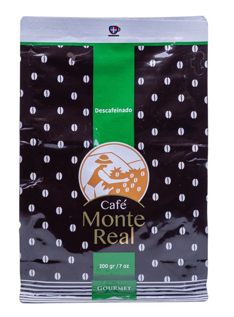 Monte Real Decaf Arabica Gourmet Coffee Flavored Ground Coffee Fre