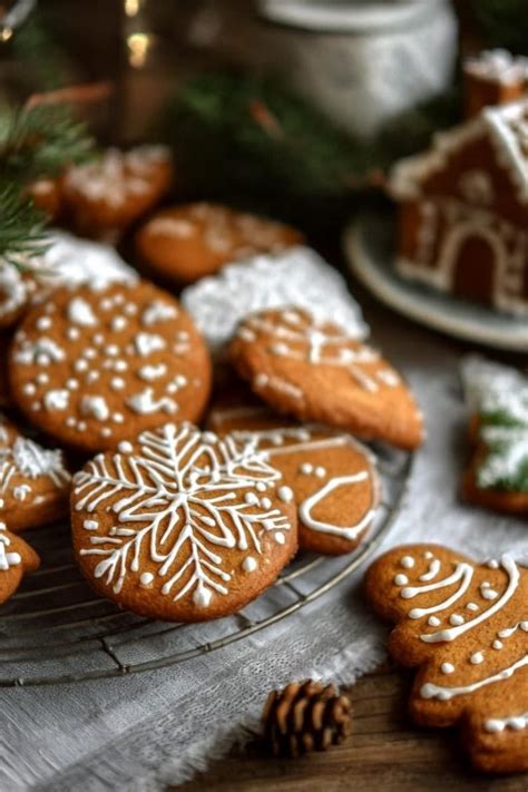 Christmas Gingerbread Cookies Recipe Festive Holiday Fun Baking