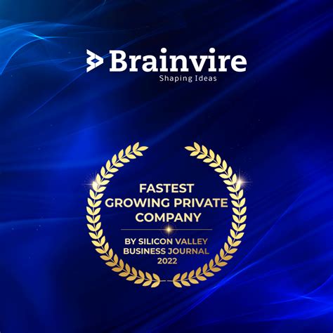 Brainvire Fastestgrowingcompany Svbj Siliconvalleybusinessjournal