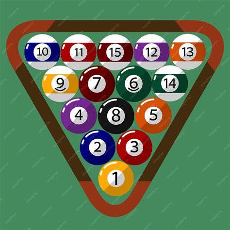 Premium Vector Billiard Ball Vector 2