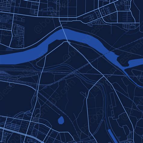 Yeongcheon Dark Blue Vector Map Boundless Maps