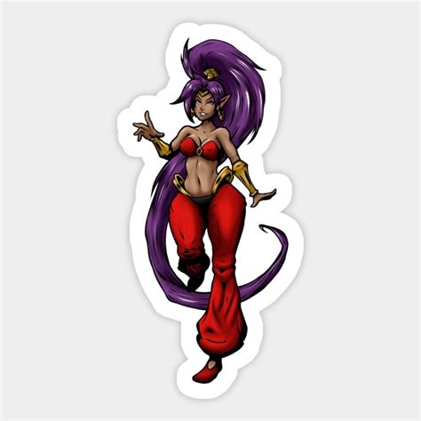Shantae Fan Art Shantae Sticker Teepublic