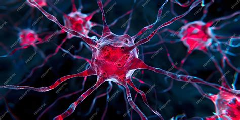 Premium Photo View Brn Neural Network Cells With Electron Microscopy