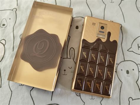 Very Rare Docomo Chocolate Cell Phone Limited Edition Q Pot Collab