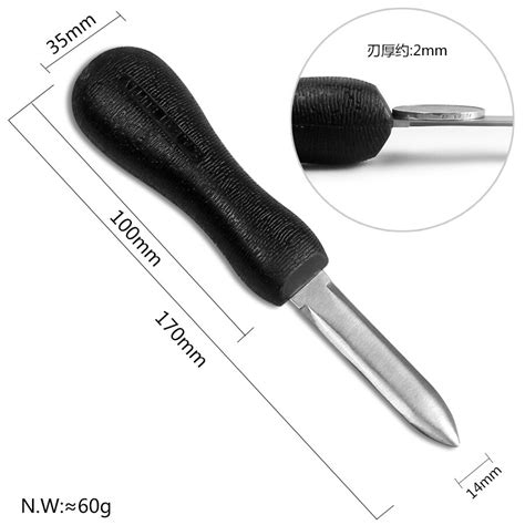 1pc Practical Oyster Knife Seafood Scallop Shell S Grandado
