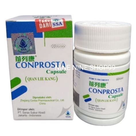 Jual Conprosta Capsule Qian Lie Kang Obat Prostat Shopee Indonesia