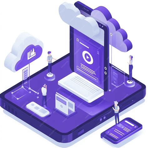 A Visual Of A Pwa Being Deployed To A Cloud Platform Ready For Users To Access Premium Ai