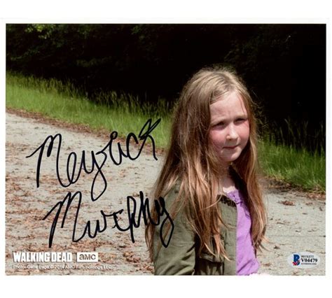 Meyrick Murphy Signed The Walking Dead Unframed 8×10 Photo Radtke Sports