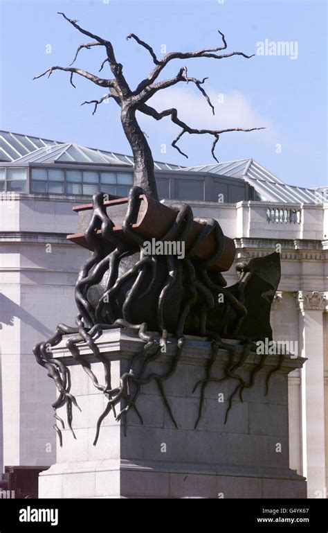 A New Sculpture On The Fourth Plinth In Trafalgar Square Central