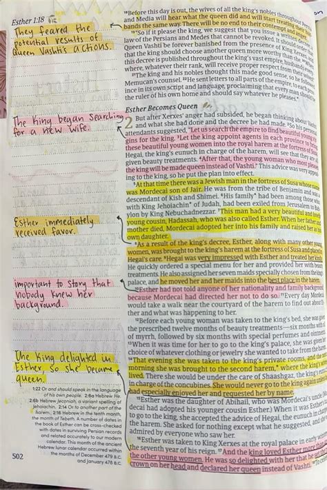 Esther 2 Bible Notes