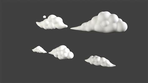 Clouds 3d Model 3d Model Turbosquid 2210238