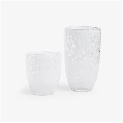 Tortoise Shell Glasses White Sets Of Six