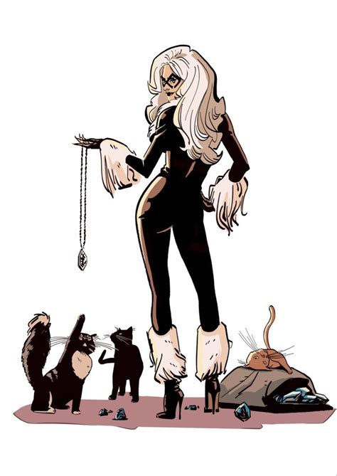 Black Cat By Marianna Ignazzi Black Cat Marvel Spiderman Black Cat Cat Superhero