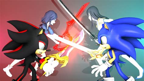 Kill La Kill X Sonic The Hedgehog By Deadpool4853 On Deviantart