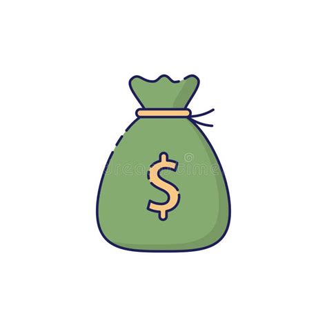 Money Bag Logo Icon Stock Vector Illustration Of Template 380891885