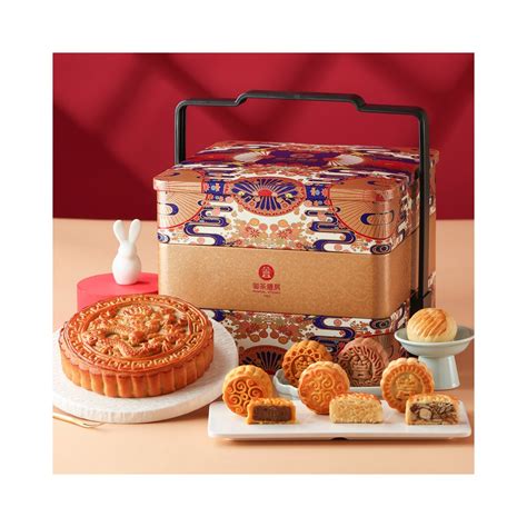 玉茶山芳皇室和合月餅トランク
