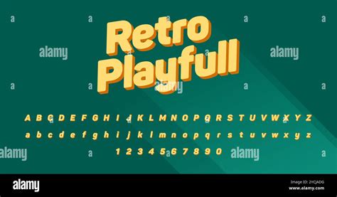This Bold Retro Inspired Typeface Features Rounded Compact Letters