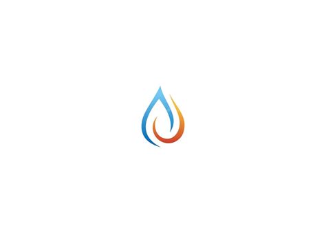 Premium Vector Fire And Watter Logo Design