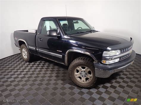 2001 Onyx Black Chevrolet Silverado 1500 Regular Cab 4x4 144703812