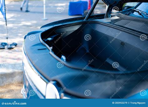 Front Trunk Or Frunk Under The Hood Lockable Waterproof Storage