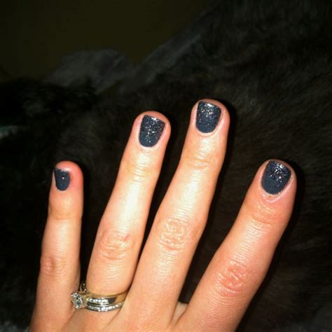 Dark Shellac W Glitter Shellac Nails Glitter