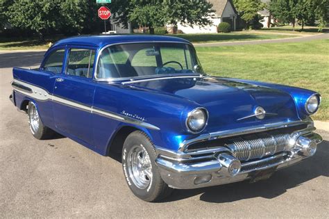 455 Powered 1957 Pontiac Chieftain Two Door Sedan For Sale On Bat