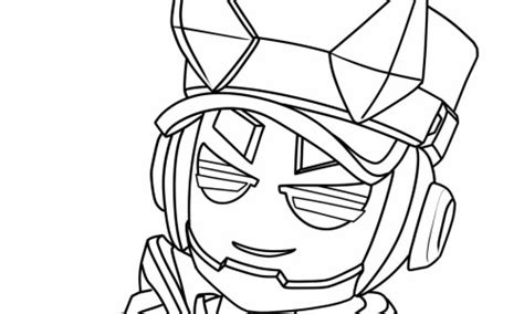 브롤스타즈 색칠공부 도안 팽 스킨모음 무지개캔버스 네이버 블로그