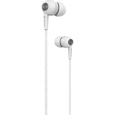 Order Devia Kintone In Ear Wired Earphone With Remote And Mic White Now Jomlaae