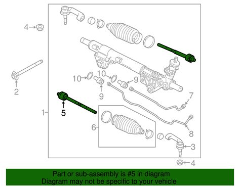 2010 2014 Ford F 150 Motorcraft™ Inner Tie Rod Meoe 144 Ford Oem