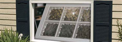 Basement Hopper Window Glass Block Hopper Window