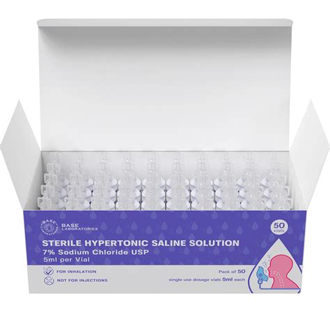 7 Saline Solution For Nebulizer Machine Saline Solution