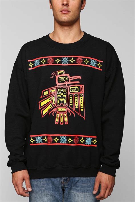 Pendleton Raven Pullover Sweatshirt Urban Outfitters Long Sleeve Tshirt Men Mens Outfitters
