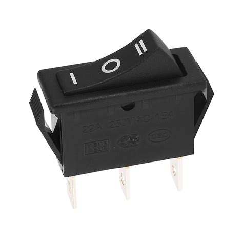 Unique Bargains 5pcs Ac 20a125v 22a250v Spdt 3 Terminal 3 Position On