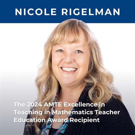 Congratulations Nicole On The Math Learning Center