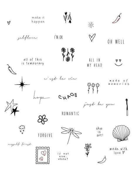 Simple Dainty Tattoos Small Designs Small Girly Tattoos Girly Tattoos Word Tattoos