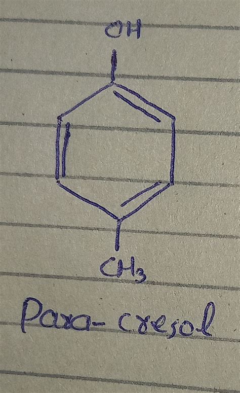 [solved] 4 Methylphenol Also Known As P Cresol Has The 1d And 2d Course Hero