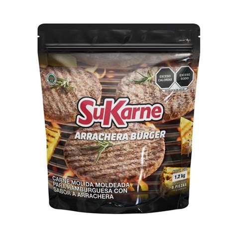 Sukarne Arrachera Burger 1 Pz H E B México
