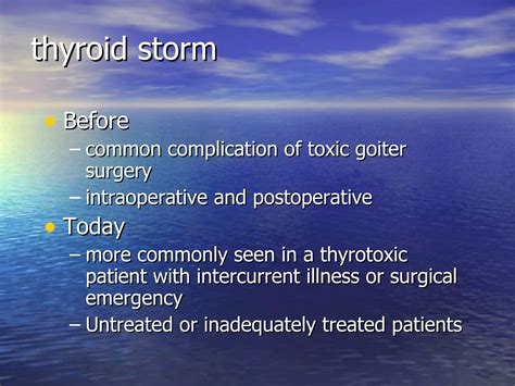 Thyroid Storm Ppt