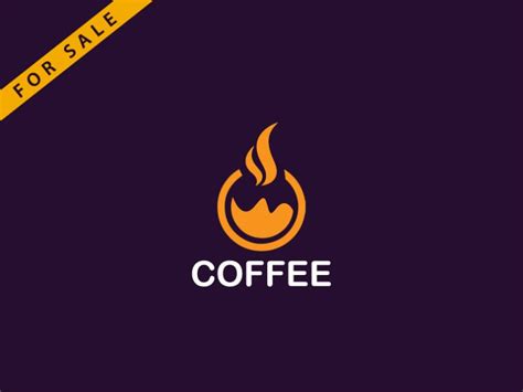 Coffee Cup Vector Logo Design Template Vector Coffee Shop Label In