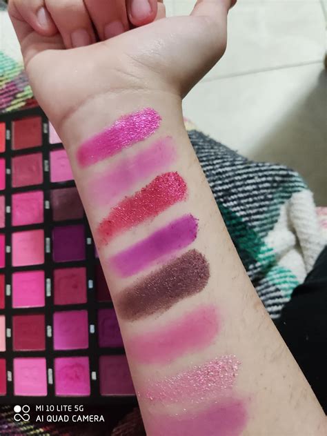 Beautybay Berries 42 Eyeshadow Palette Swatches R Swatchitforme