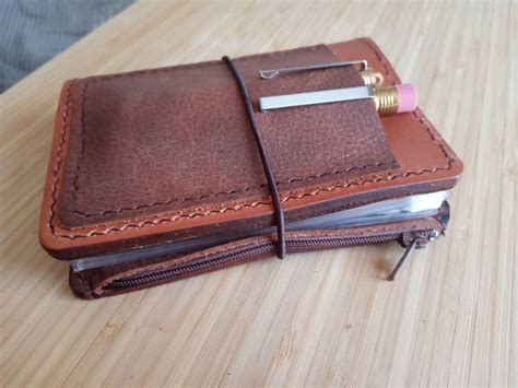 Carnet De Notes Et Portefeuille Du Voyageur A5 Cahier Standard B6