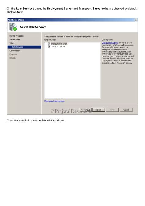 installing and configuring windows deployment services pdf