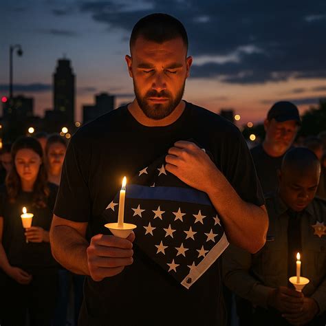 Kc 💫 Travis Kelce To Lead Candlelight Vigil For Fallen Deputy Elijah