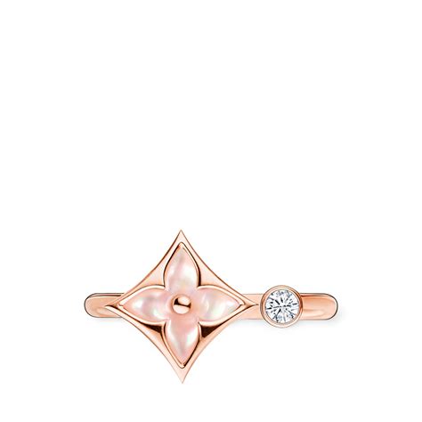 Color Blossom Mini Star Ring Gelbgold Onyx Und Diamant Kategorien